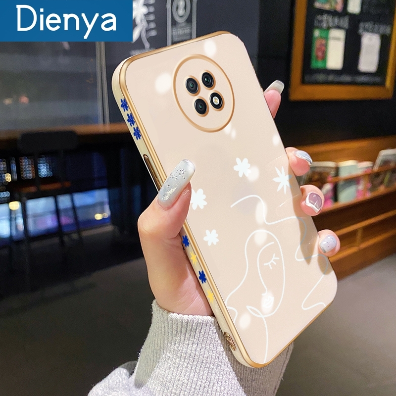 dienya For Xiaomi MI Redmi Note 9T Case Fashion Popular Line Girl ...