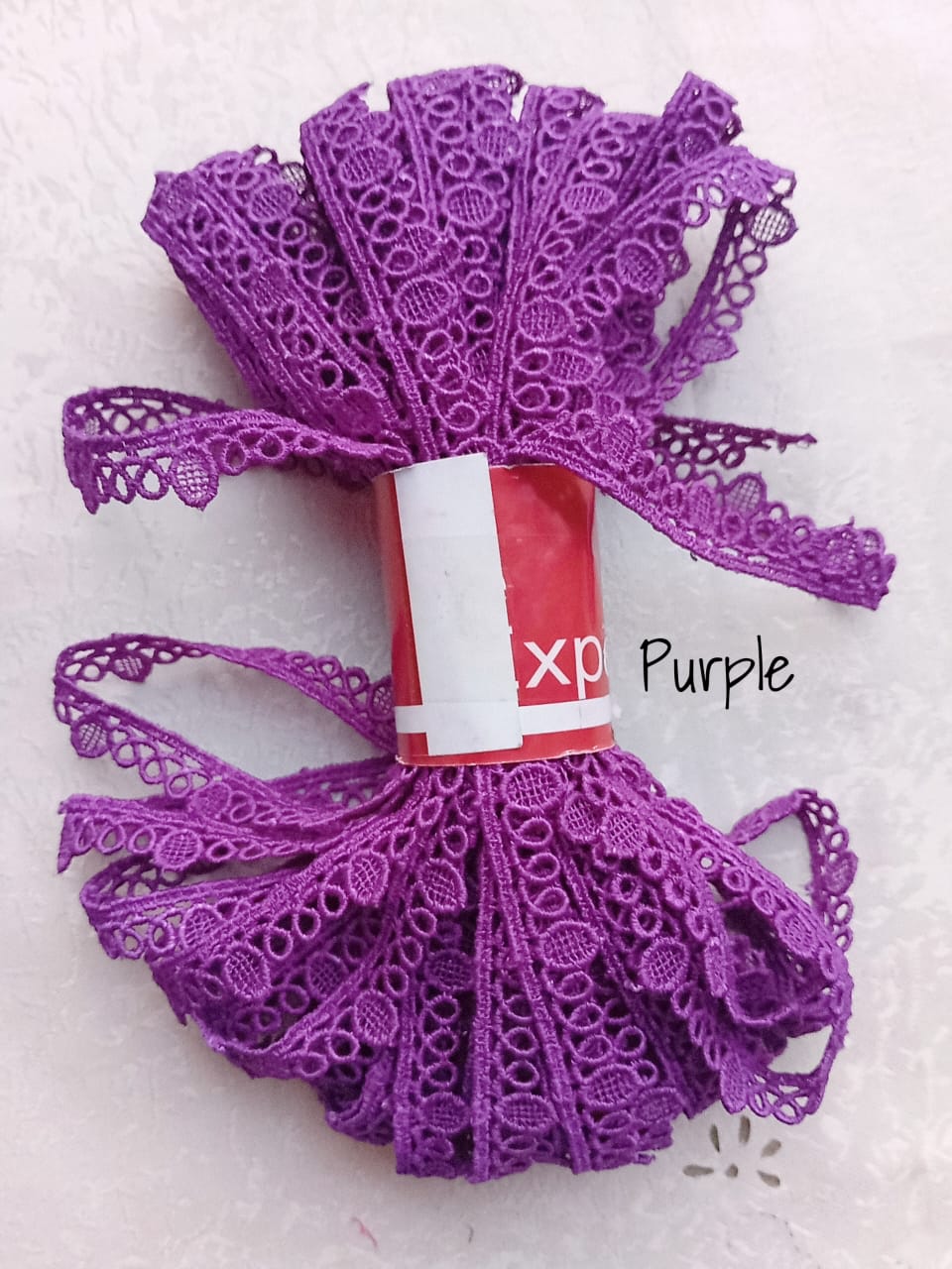 Zero Size Shuttle Laces for Clothes (5 Yards) | 40+ Color Lace Trim for ...
