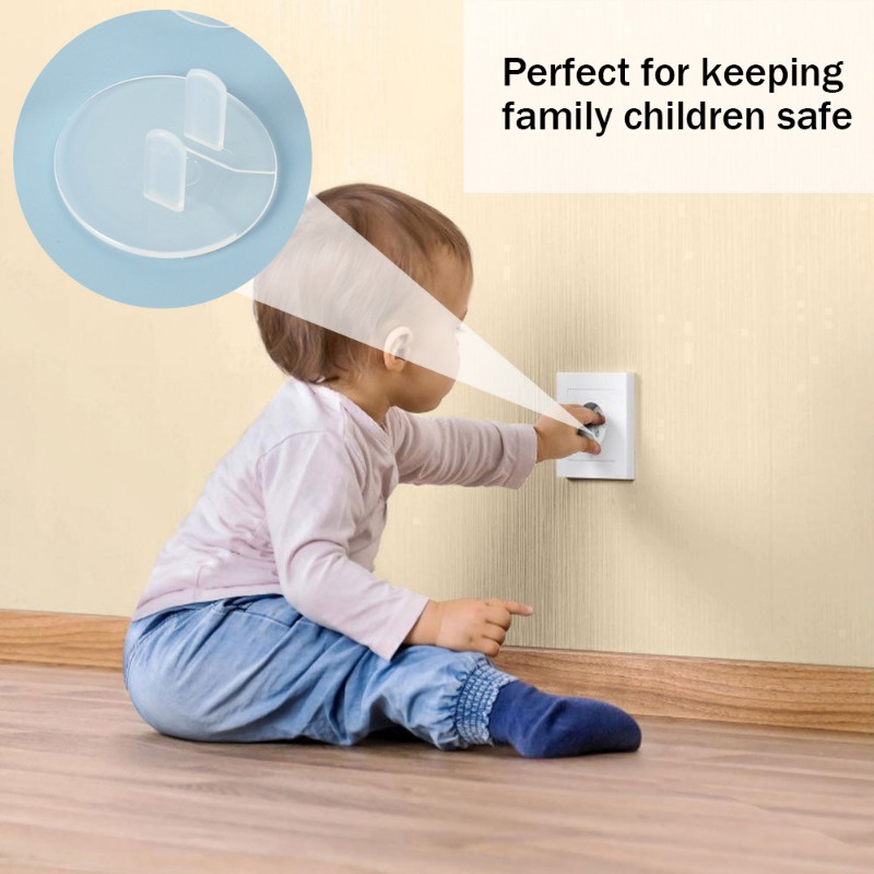 【Innovative】 1/4Pcs Baby Kid Electric-shock Safeguard Plug Protection ...
