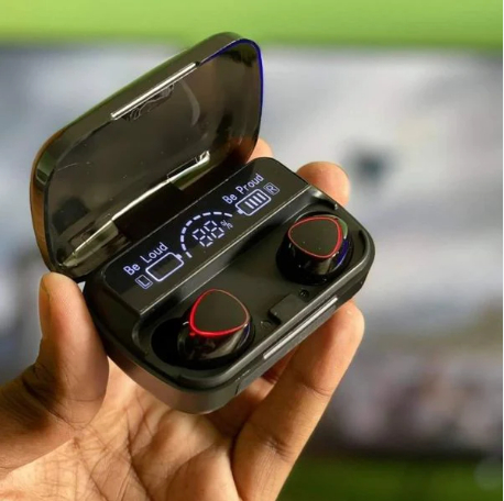 M10 TWS Wireless Earbuds Bluetooth Earpods_ With Fingerprint Touch ...