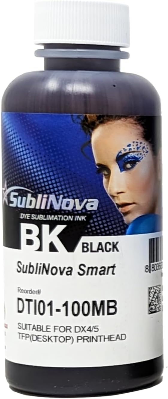 6 Color Sublimation Ink for Epson Printers (CMYK + LC + LM ...