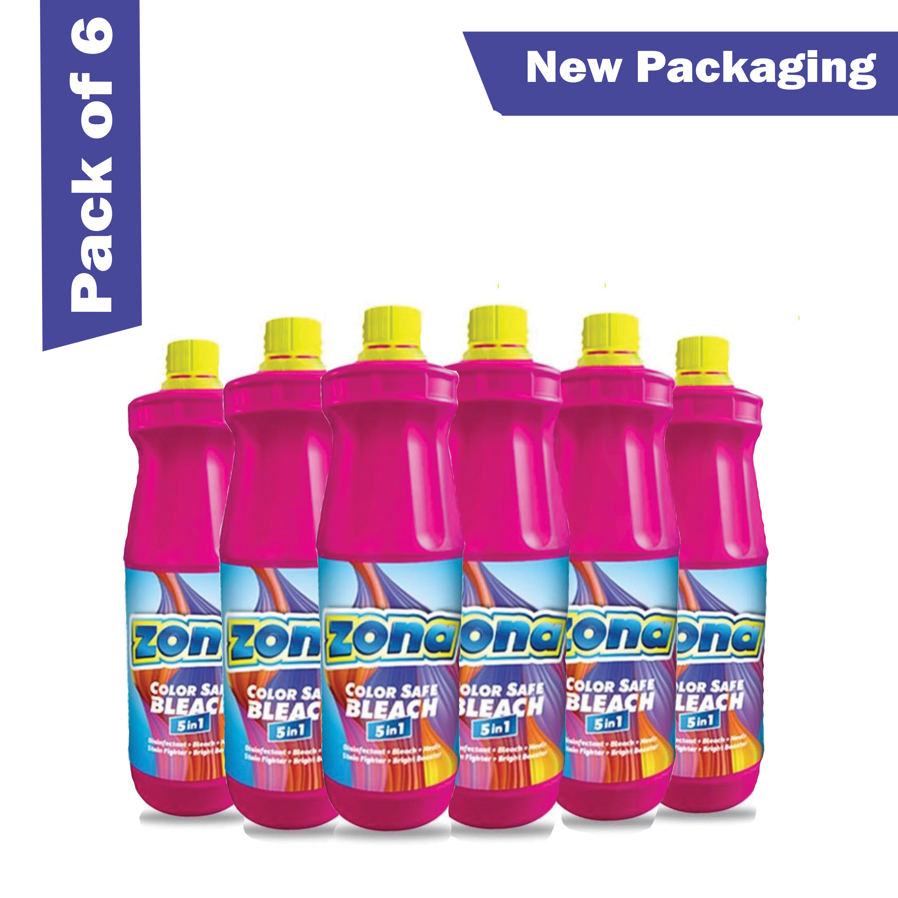 6 pcs Zona Safe color Bleach for clothes, The liquid bleach works best ...