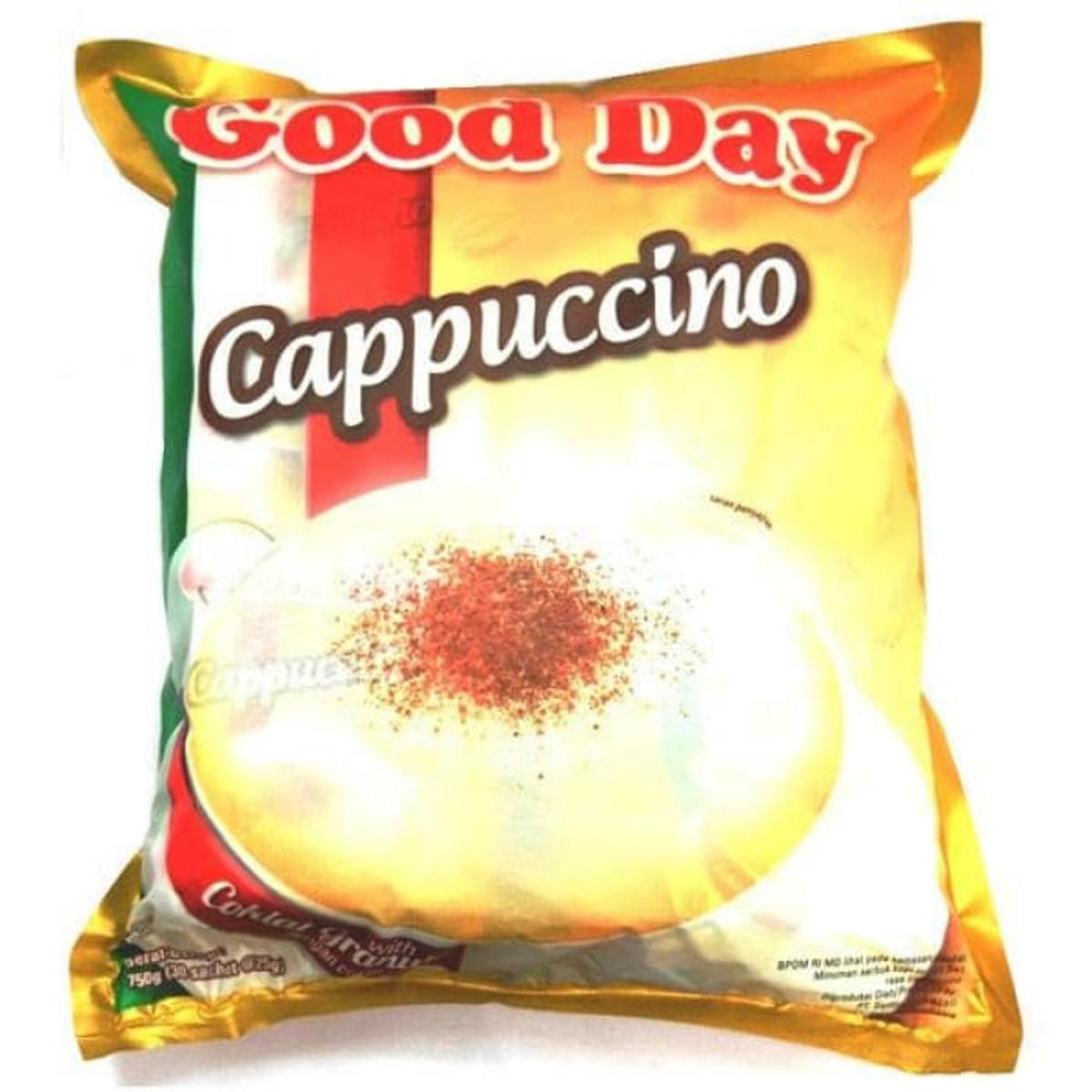 Good Day Cappuccino 30 Sachets, Instant Coffee Imported from Indonesia ...