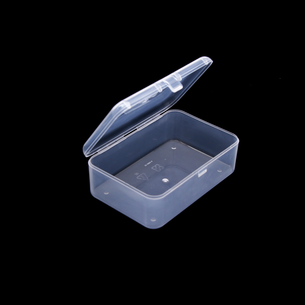 Square Transparent plastic storage box Durable Plastic Transparent ...