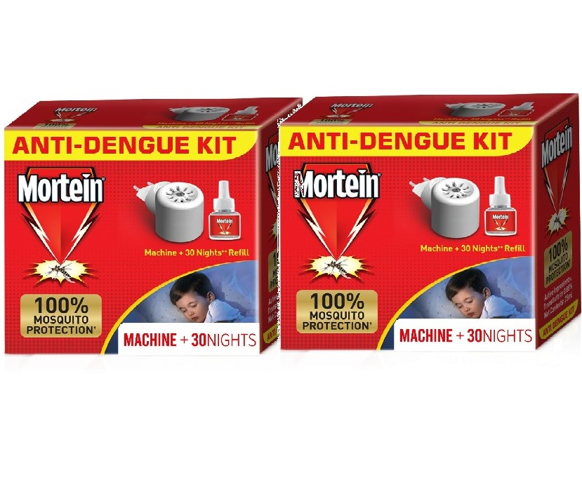 Mortein LED Machine with Mosquito Repellent Refill 25ml - Pack of 2 ...