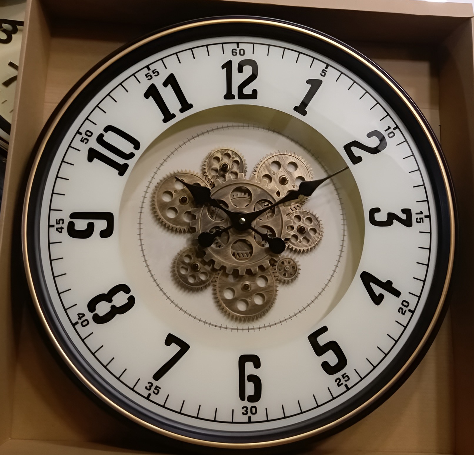 Big All Gear Moving High Quality New Beautiful Wall Clock, Easy to Read ...