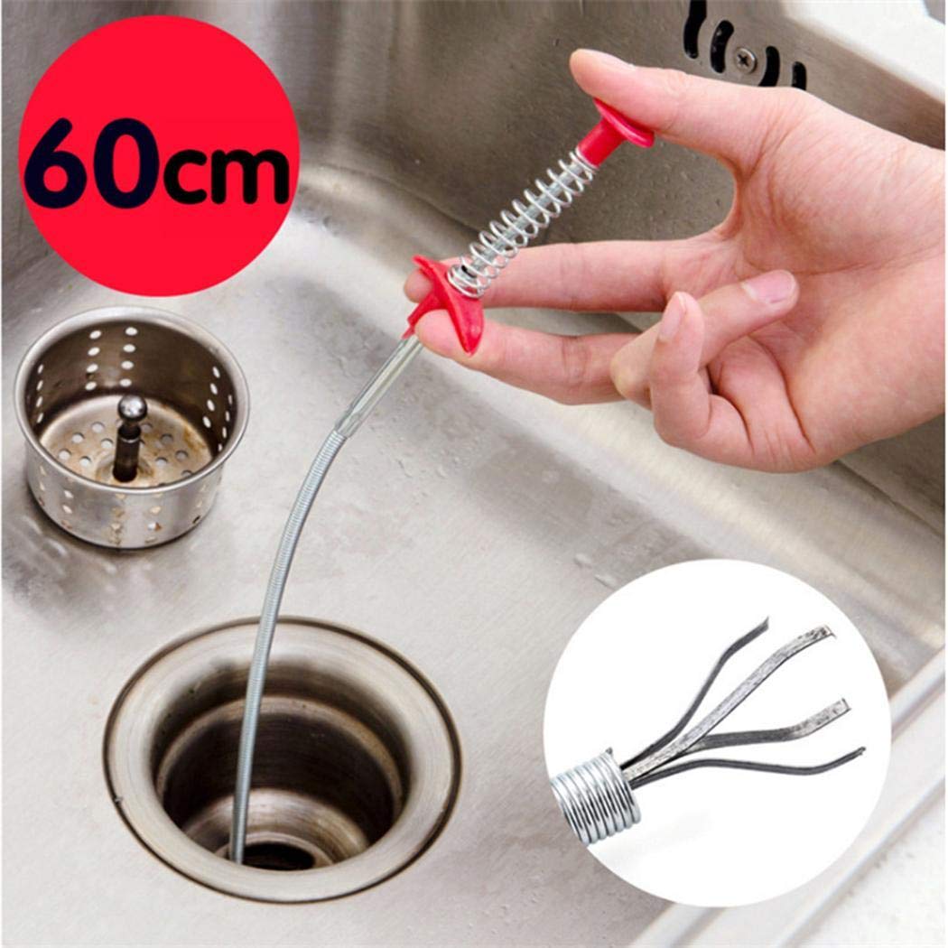 Flexible Sink Wire Cleaning Hook 60cm - Drain Wire - Wire Cleaning Hook ...