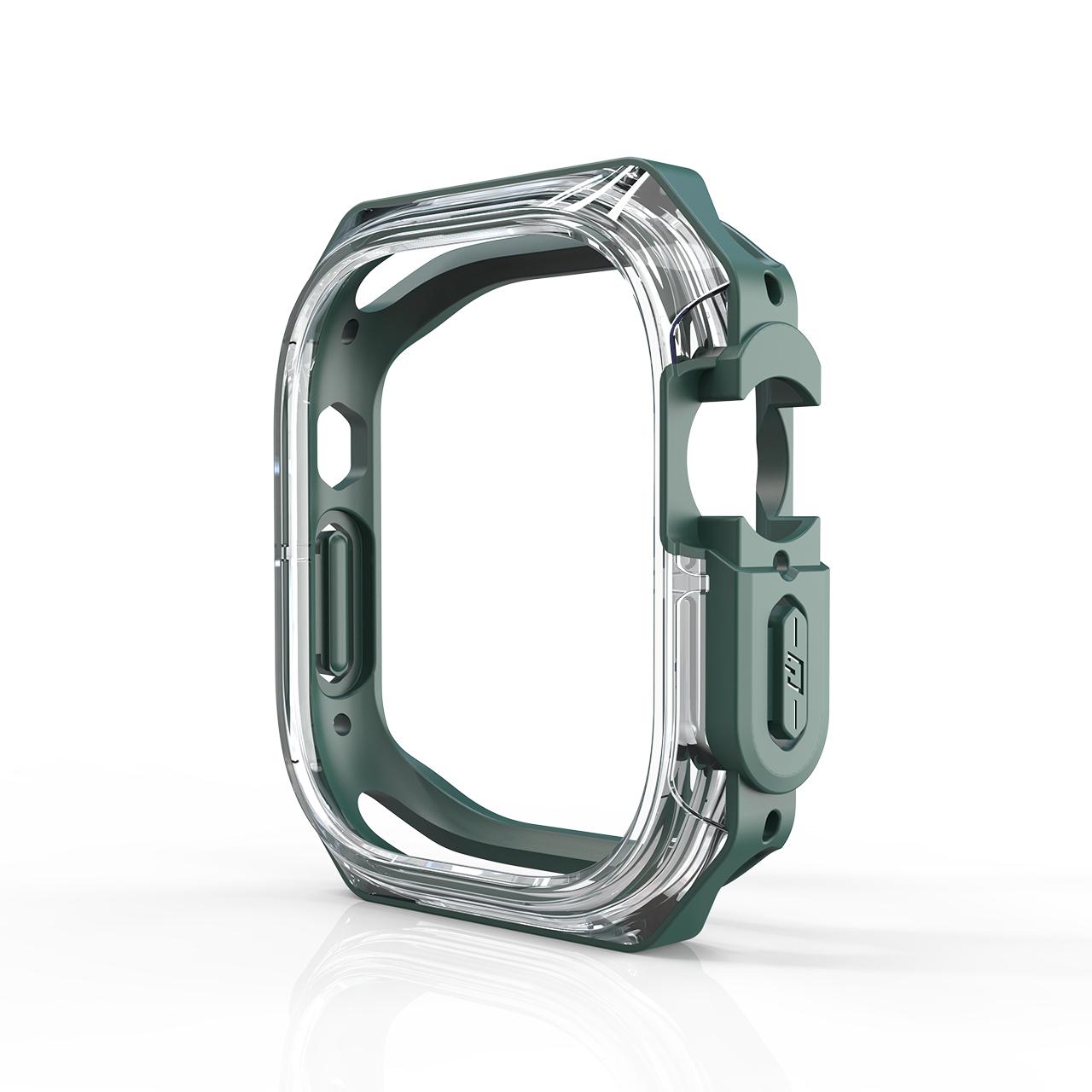 To Tone Case For Series 8 Ultra/ Ultra 2 49mm Anti-Scratch Protection ...