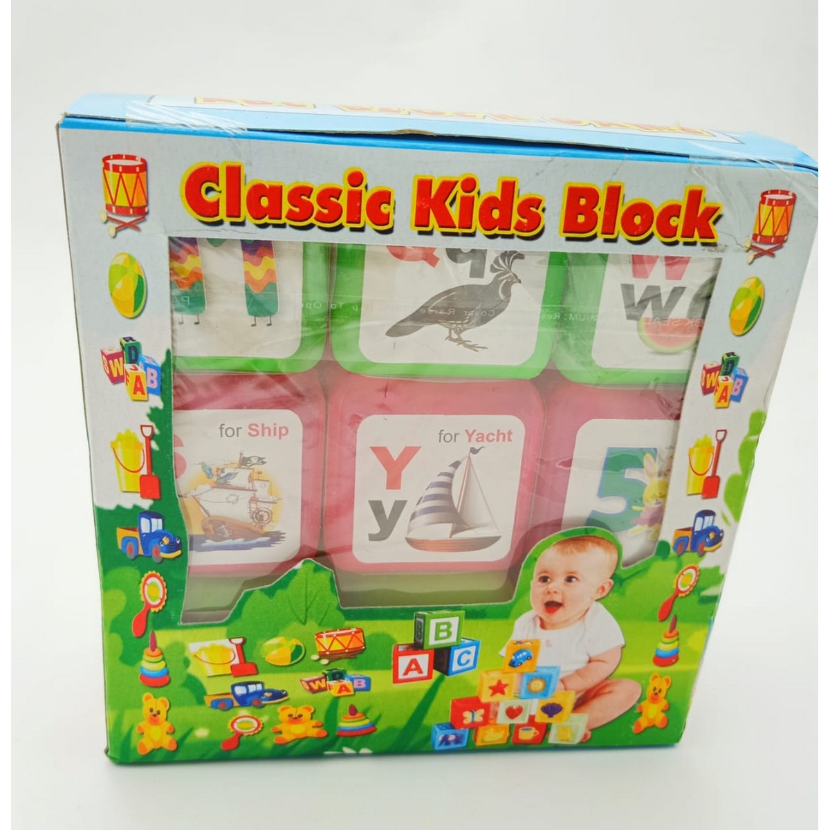 Colorful Alphabets & Animals Blocks For Kids Education | Daraz.pk