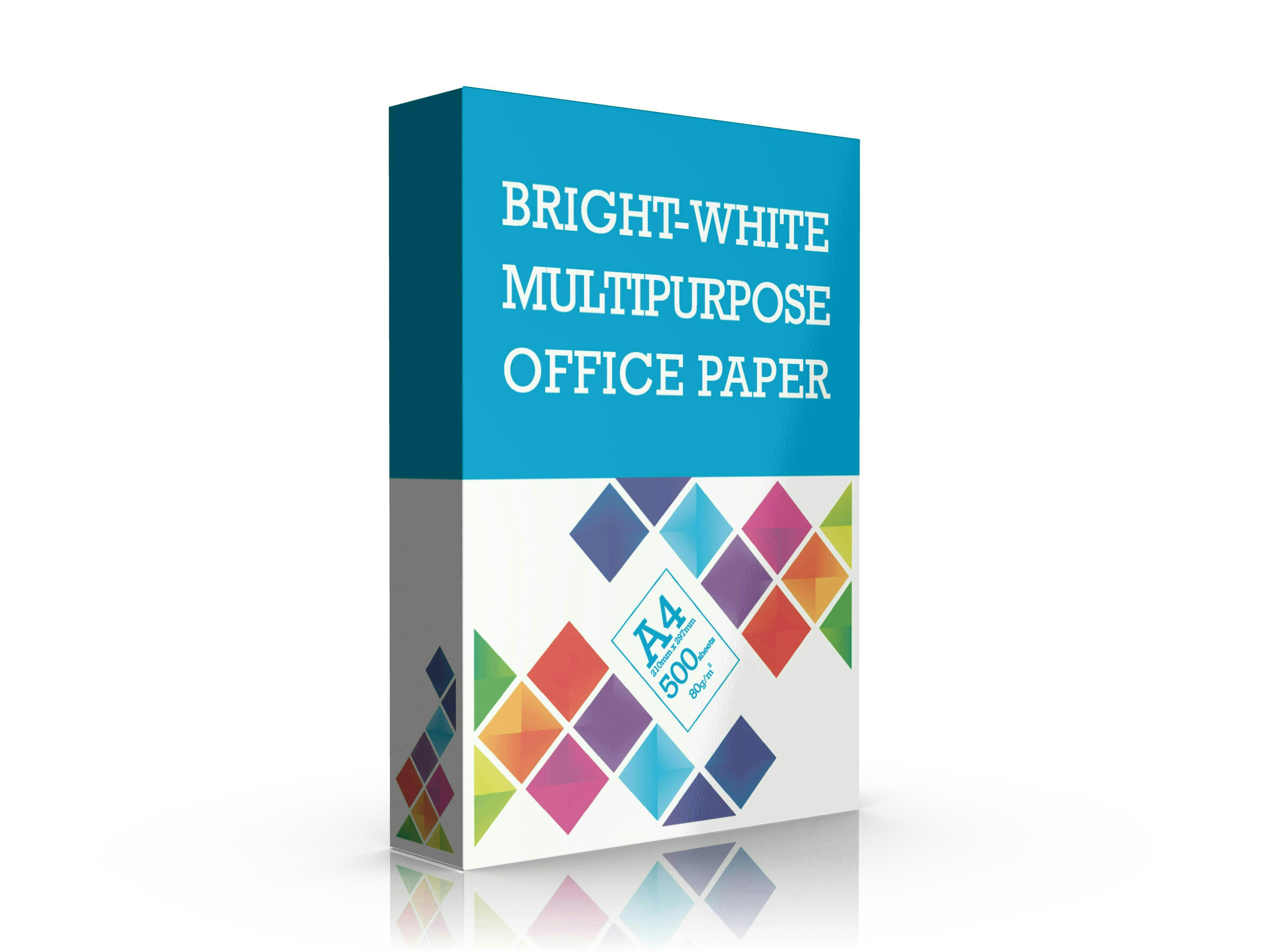 5 Boxes (25 Reams) of BMO Paper A4 Size 80GSM - High-Quality Copy Paper ...