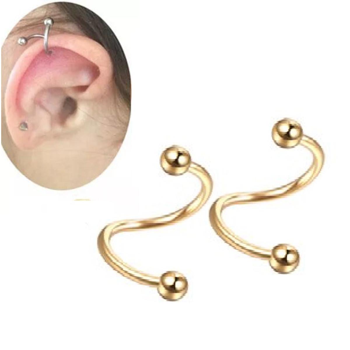 Spiral Helix Piercing