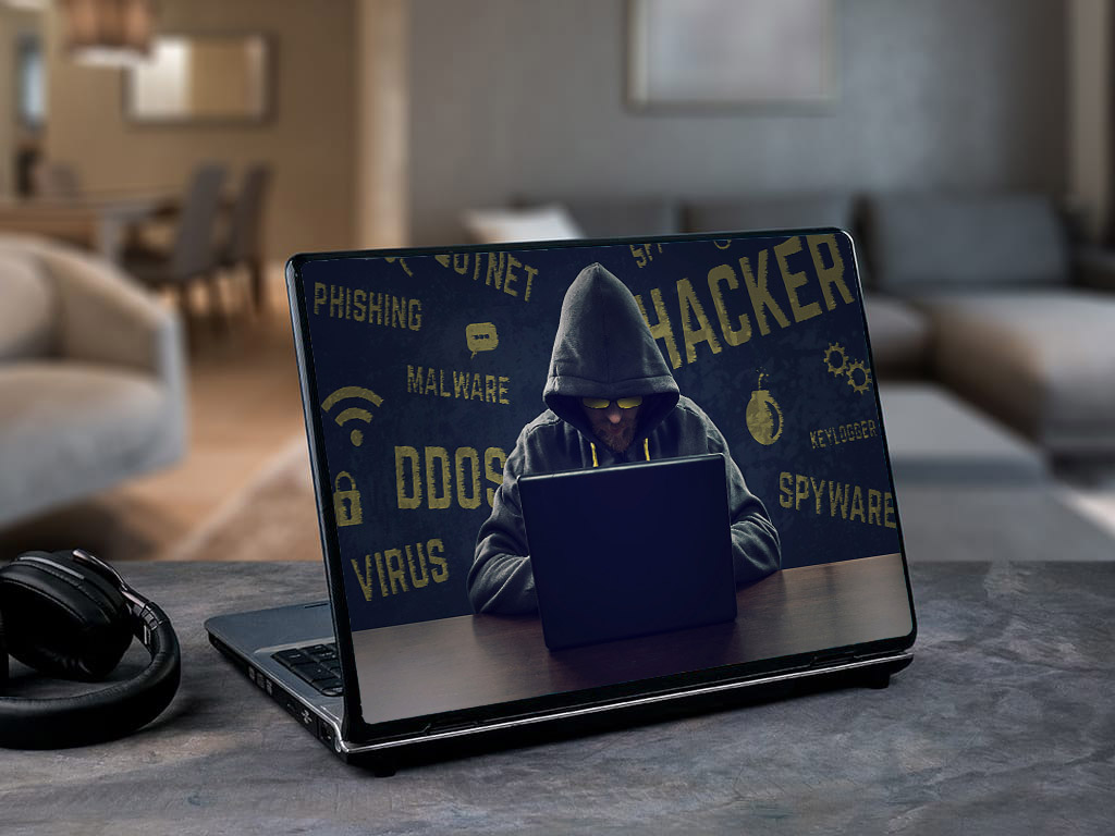 Hacker wallpaper/ computer hacker Laptop Skin Vinyl Sticker Decal, 13 ...