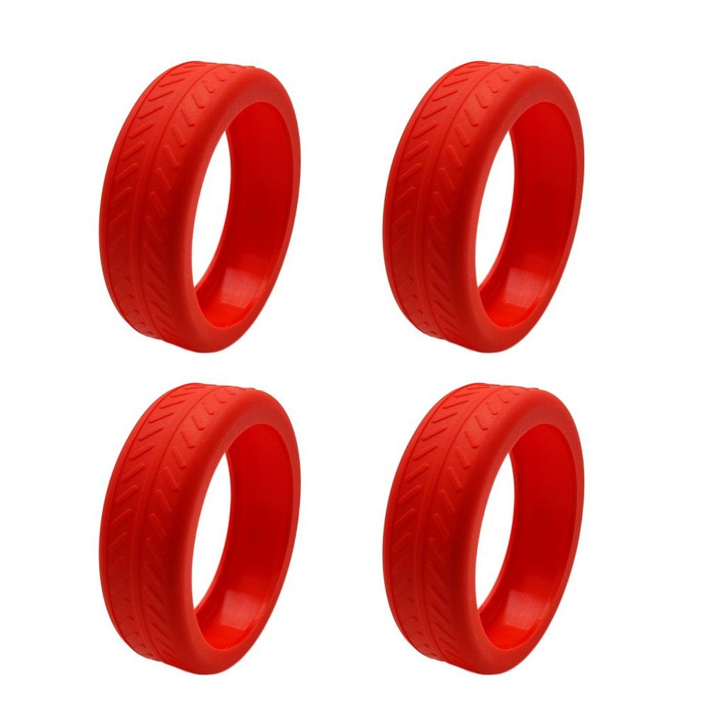4/8Pcs Silicone Luggage Wheels Protector Universal Reduce Wheel Wear ...
