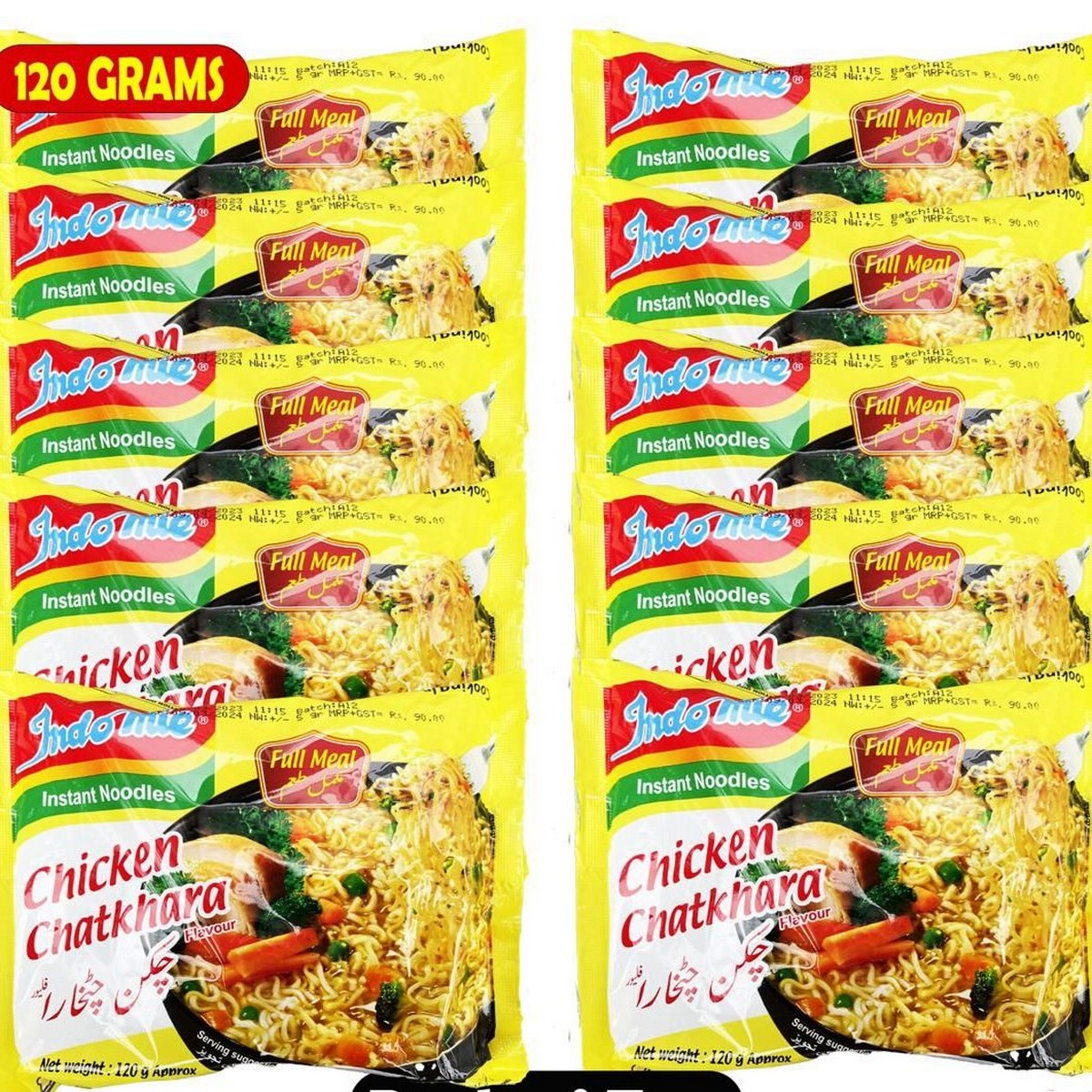 Indomie noodle | Instant Noodles 120 Grams (Chicken Chatkhara) Chicken ...