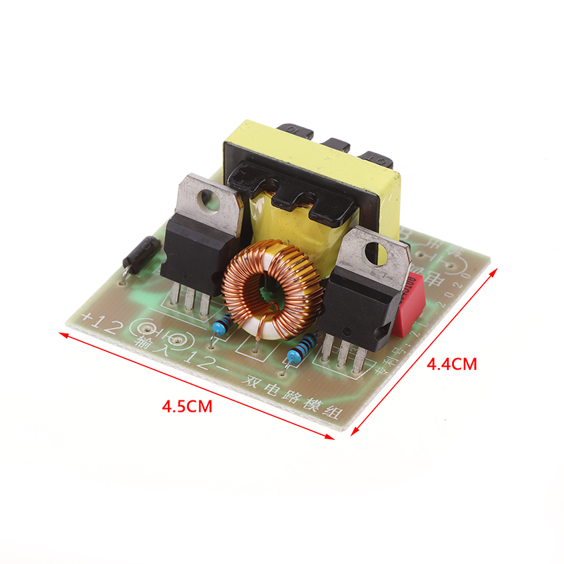 12V To 220V DC-AC Boost Inverter Dual Channel Inverse Converter Booster ...