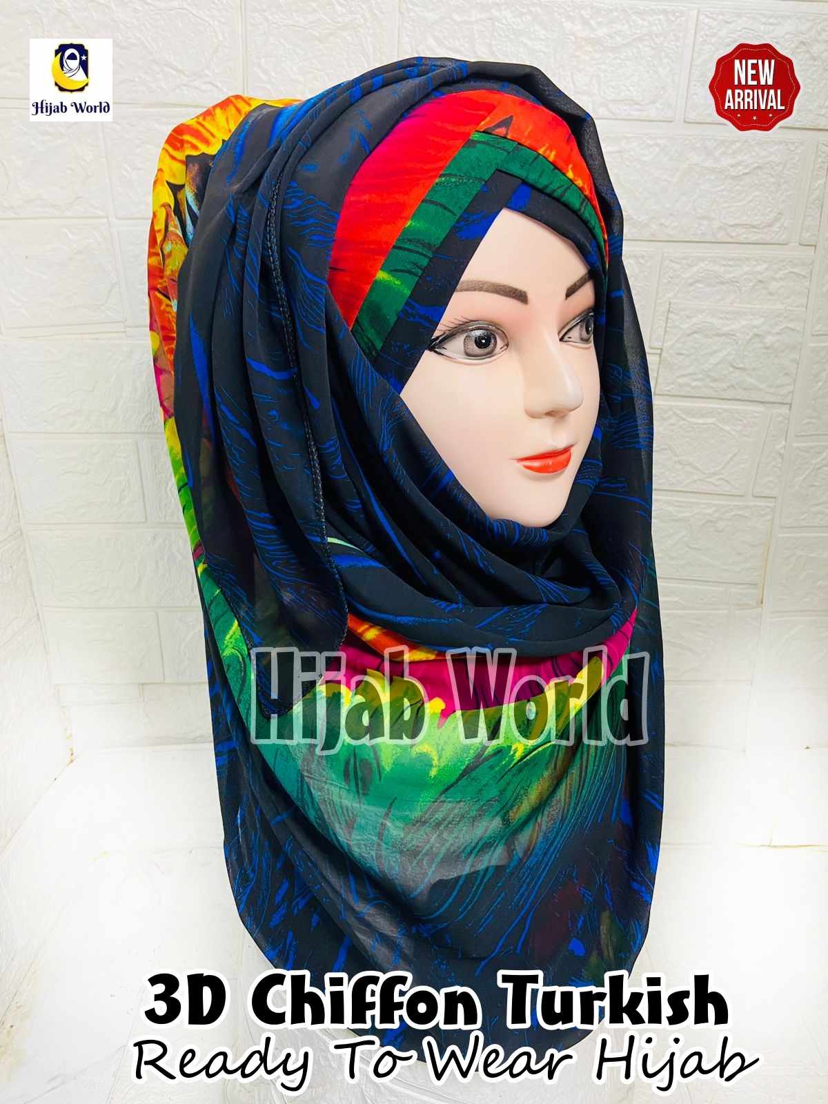 Ninja Nector Misri Hijab With Naqab (Colours Available) | Daraz.pk