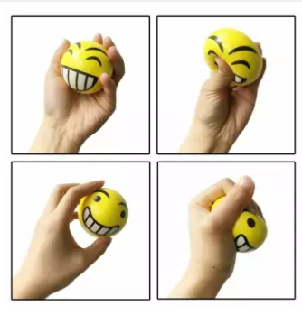 Pack Of 2 Random Smiley Face Stress Ball Emoji Sensory Stress Reliever ...
