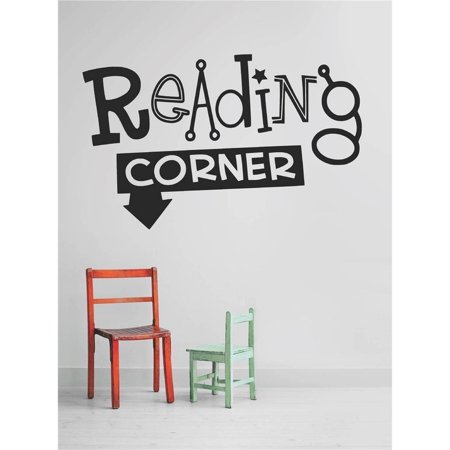 Reading Corner Wall Sticker For Kids Room Decor - (24 by 16 Inches ...