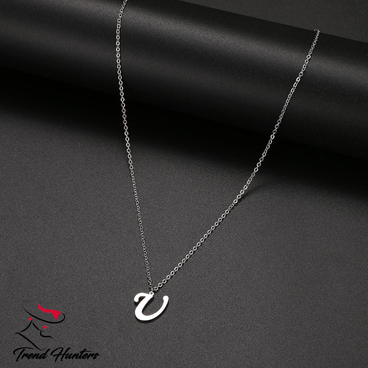 A to Z Alphabet Necklace,Locket,Pendants Gift for Boys Girls/Women ...