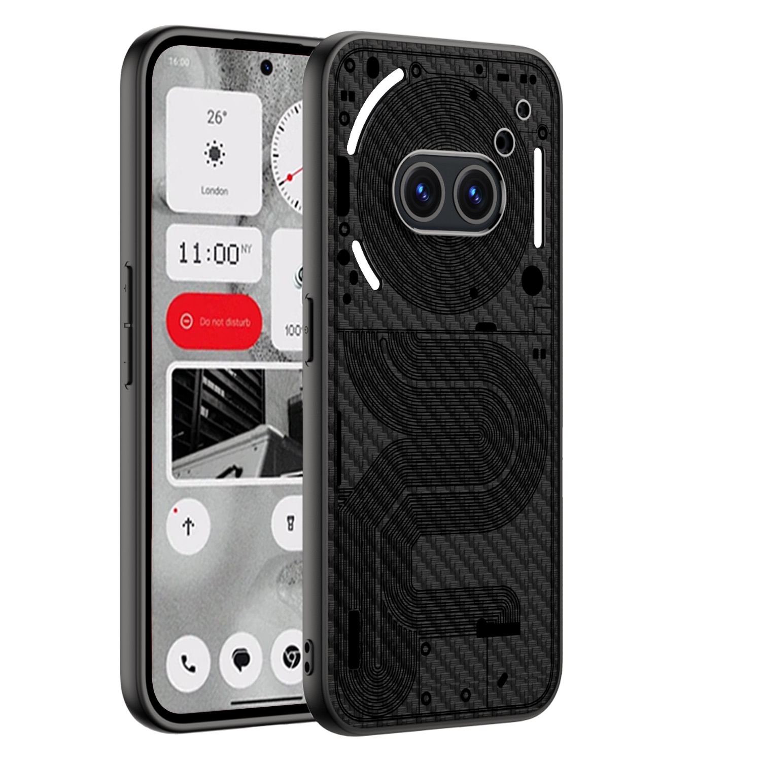 GKK Skin Feel Leather Phone Case For Nothing Phone 2A | Daraz.pk