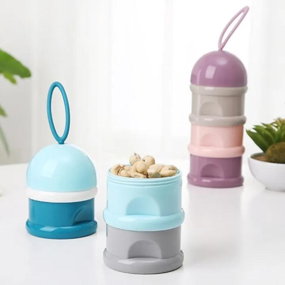 Baby Formula Dispenser with Separate Compartments to Hold Enough ...