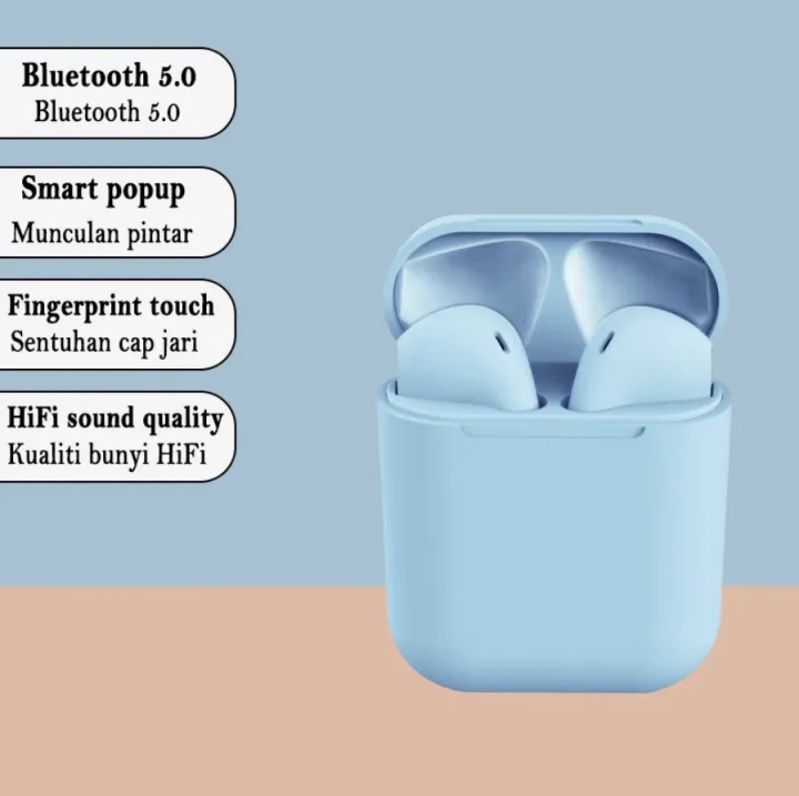 Timack® Air i12 Buds TWS Earbuds - Airdots Wireless Earbuds , Macaron ...