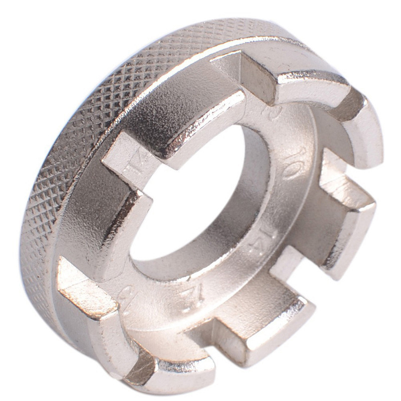 Multi-size Spoke Tool 8-Way Bicycle Spoke Wrench - Universal Bike Wheel ...