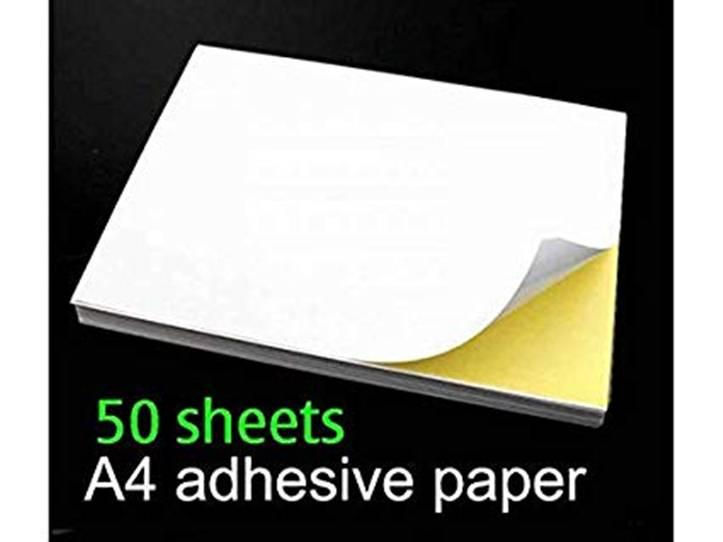 High Glossy Sticker Paper a4 Size 210mm x 297mm - 135g - Pack of 50 ...