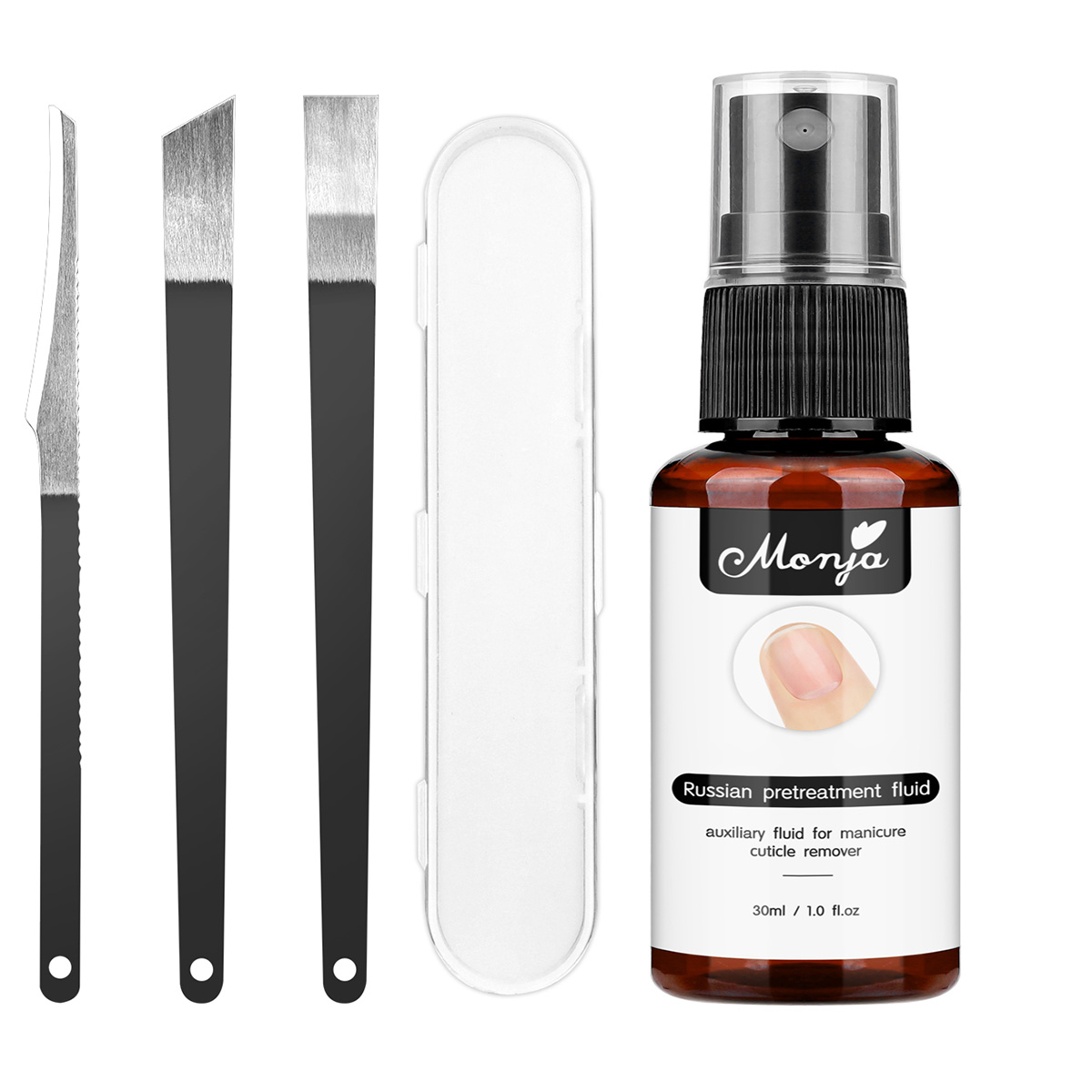 Myyeah 3pc Pedicure Cuticle Pusher Foot Dead Skin Remover Scraper ...