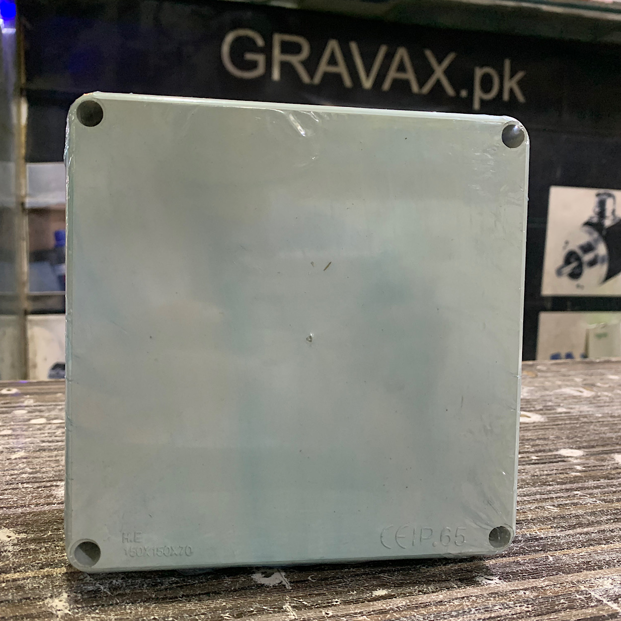 Waterproof PVC junction box size 150x150x70 ip65 6x6 INCH | Daraz.pk