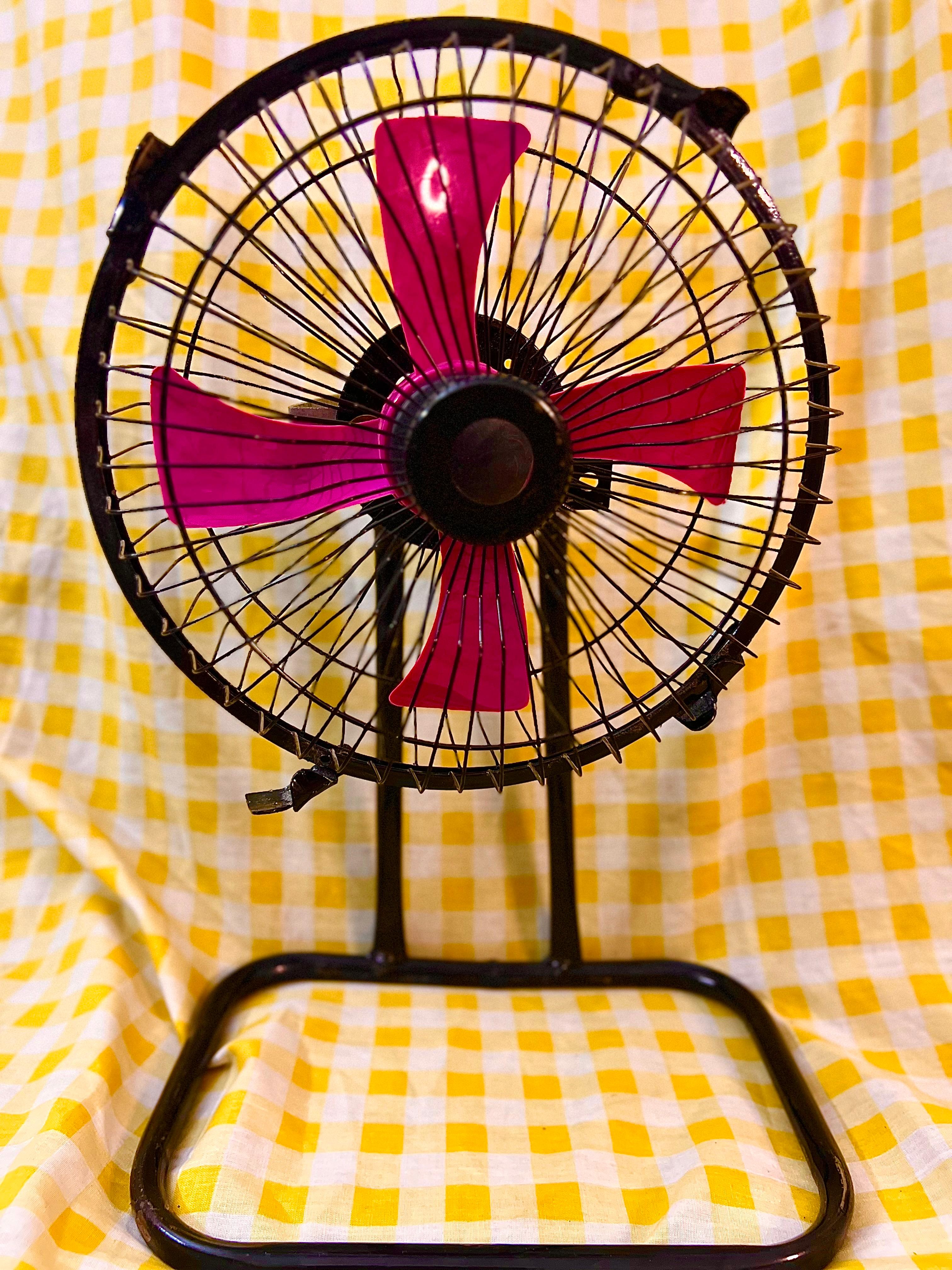 Small Table or Wall Fan - Steel Body Fan - REAL PICTURES - Size 9 Inch ...