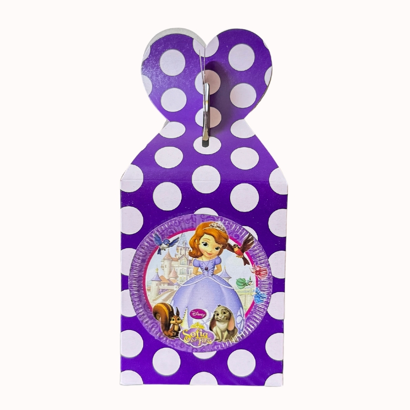 PRINCESS SOFIA THEME GOODY BOXES - PACK OF 10 GIFT BOX - PRINCESS SOFIA ...