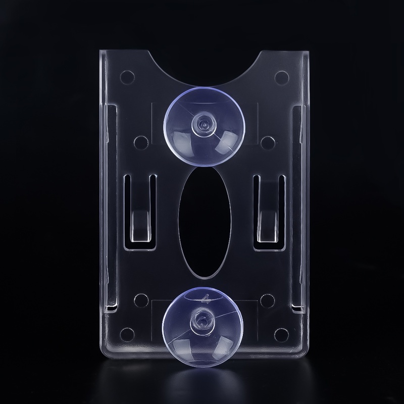 Card Holder Auto Windshield Glass Tag Transparent Durable ID IC Card ...