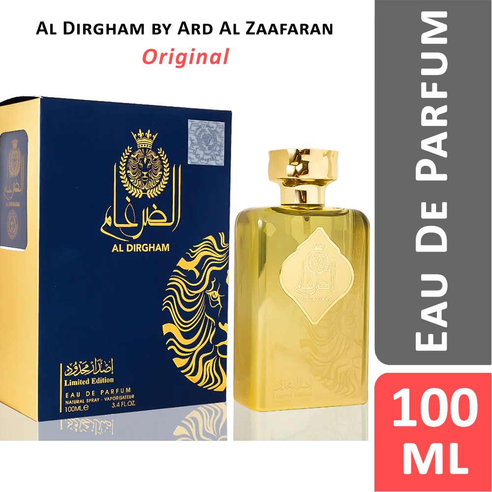 ARD AL ZAAFARAN AL DIRGHAM LIMITED EDITION PERFUME FOR MEN AND WOMEN ...