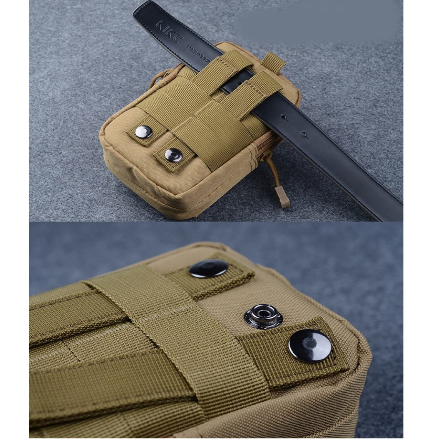 Hiking Waist Bag – Small Belt Pouch Utility Belt Pouch, Outdoor Waist Pack, EDC Pocket Organiser ...