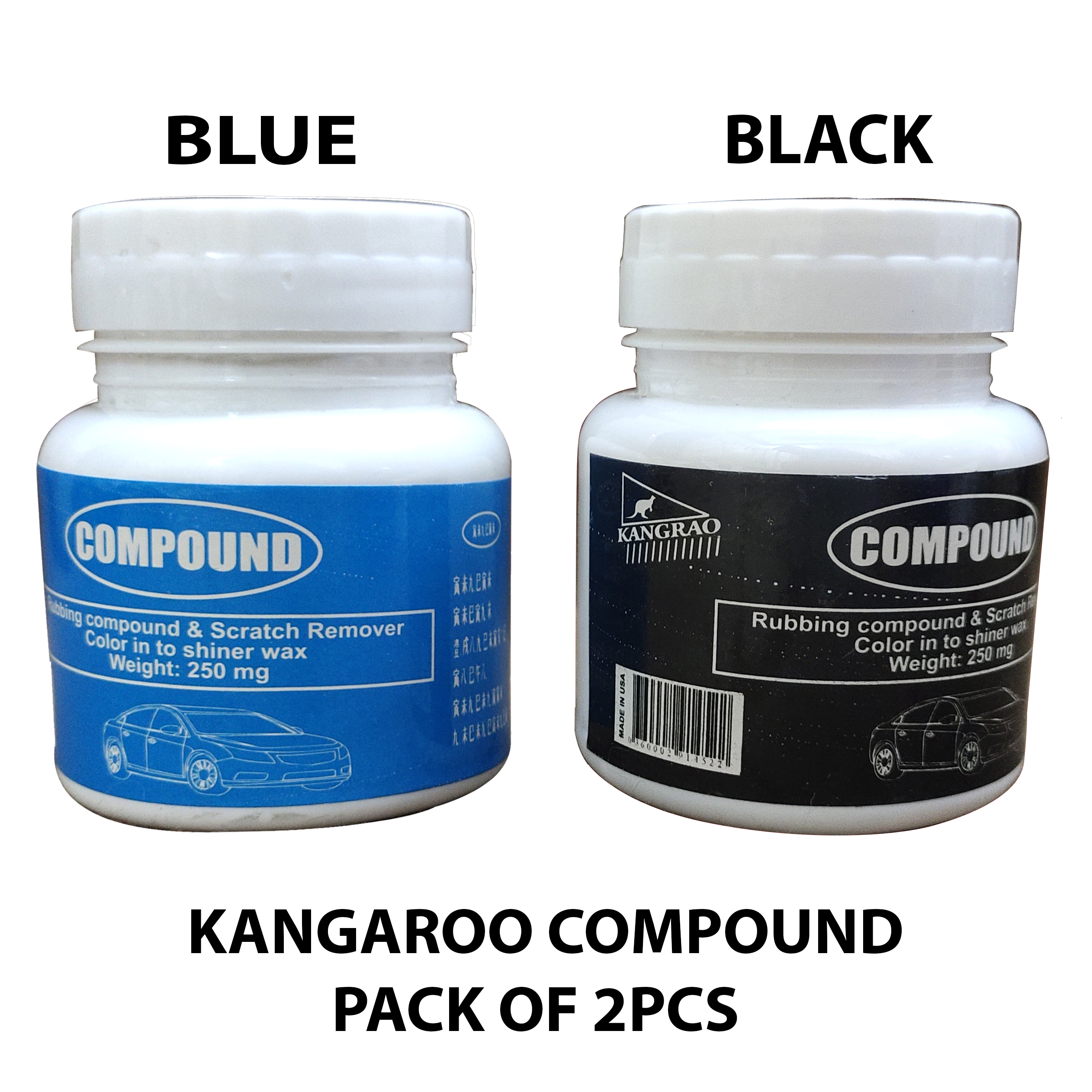 KANGAROO Rubbing compound Scratch & swirls remover with water spots ...