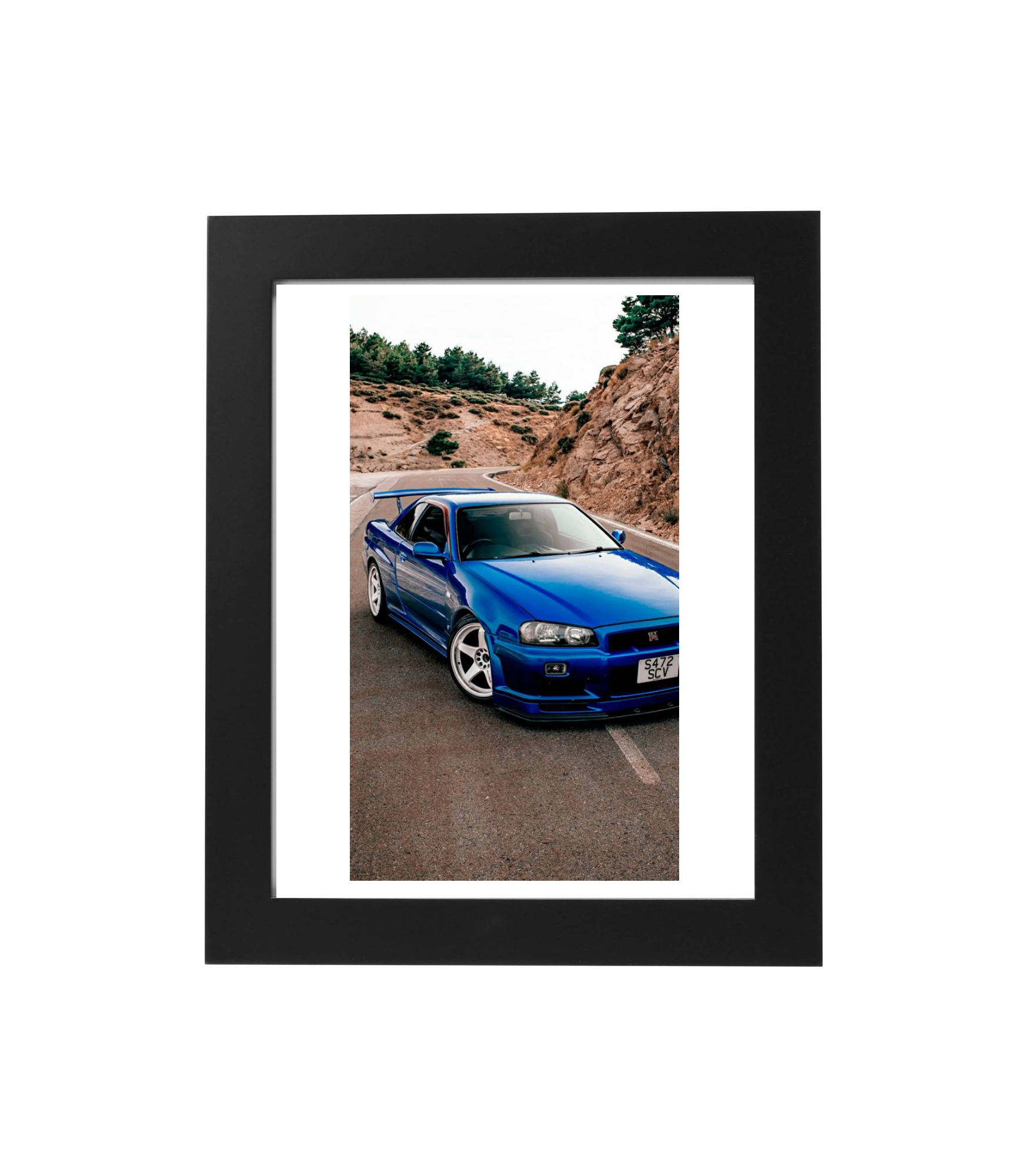GTR Car Racing Automobiles Posters Vinyl Paper Quotes Vintage Car ...