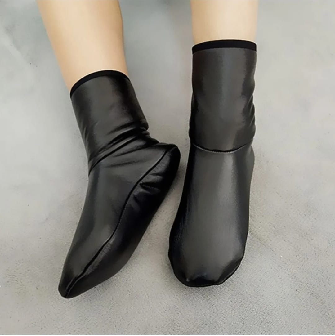 New Muslim Prayer Wear PU Plush Warm Socks Leather Socks for Children ...
