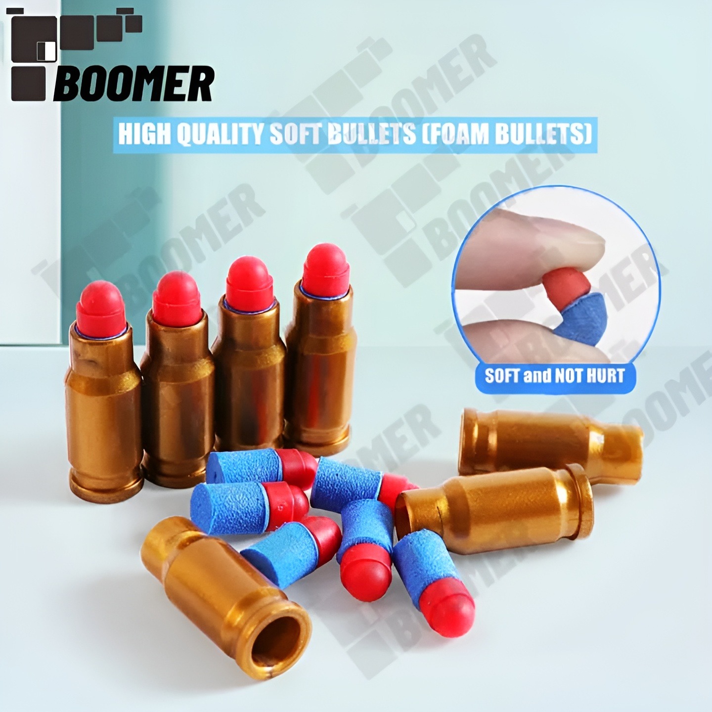 Bullet Case 8 Pcs and Soft Dart 10 Pcs | Daraz.pk