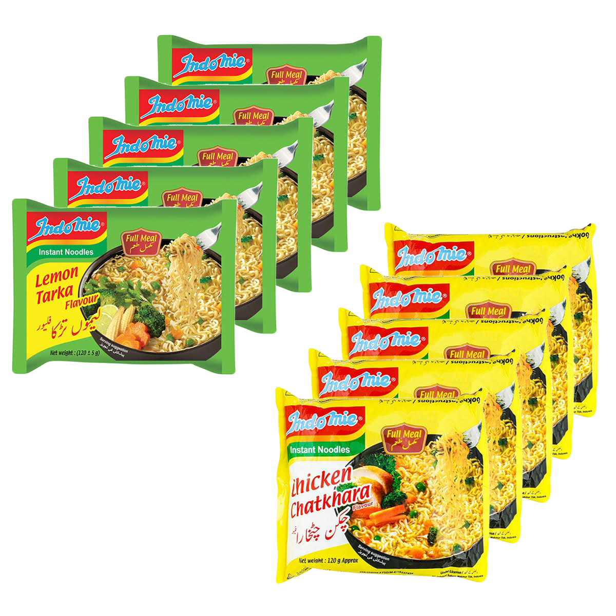 Indomie Instant Noodles 120 Grams PACK OF 10 | Daraz.pk
