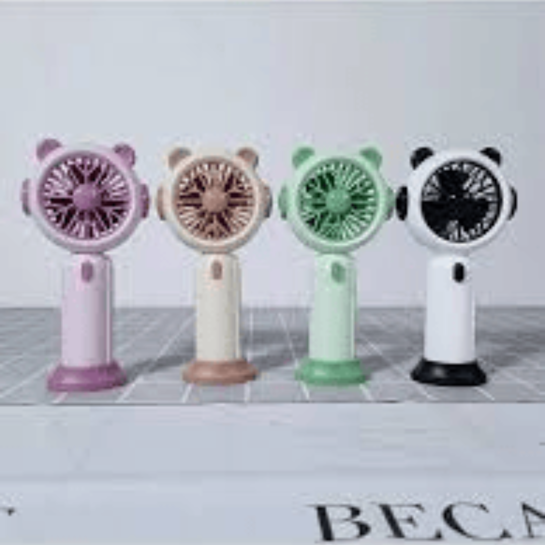 Mini Fan With Free 2 Cell Hanheld Desktop USB Fan Electric Portable ...