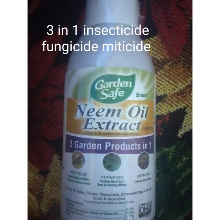 Garden Safe Neem Oil Extract Mixing Instructions | Fasci Garden