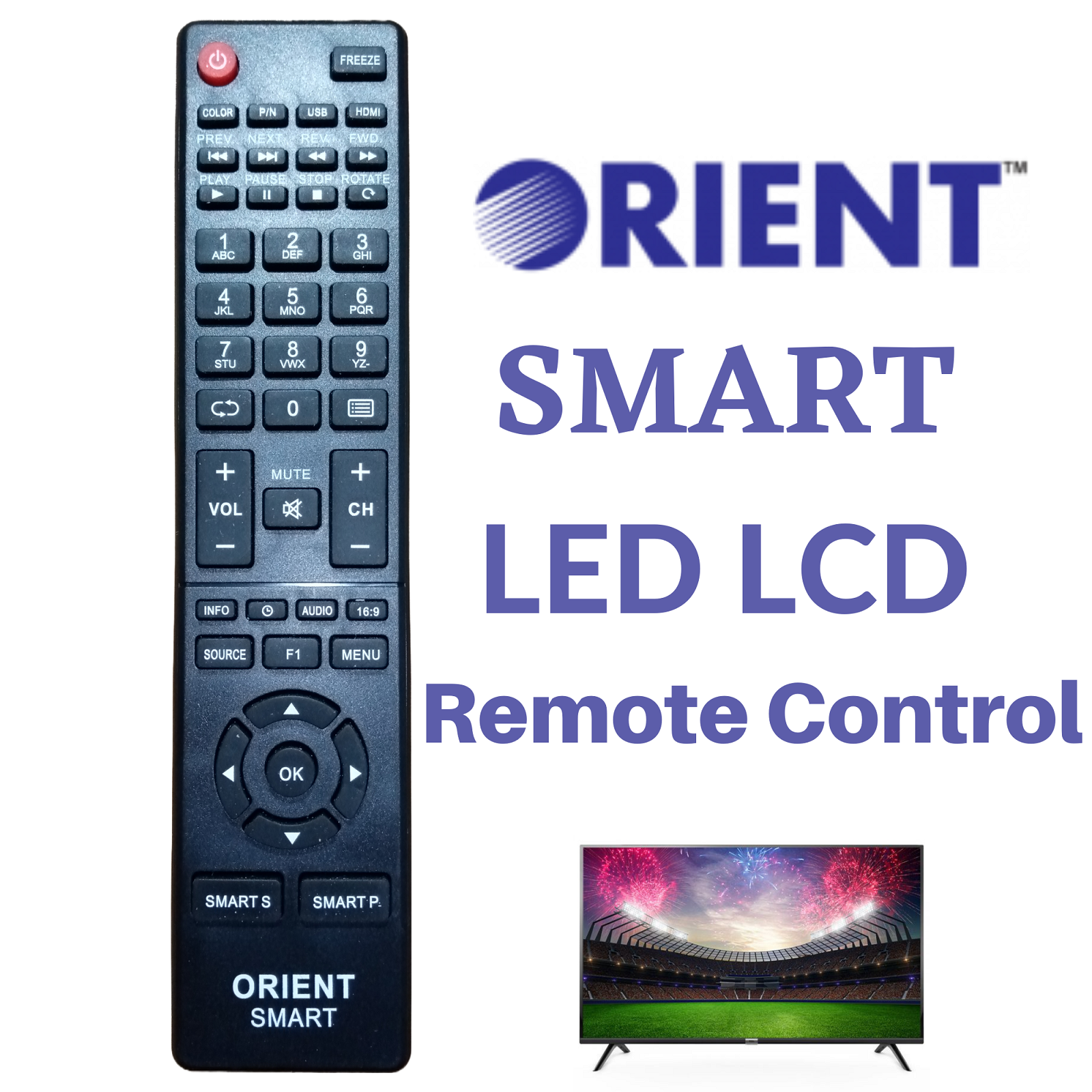 ORIENT Smart LED LCD TV Remote Control | Daraz.pk
