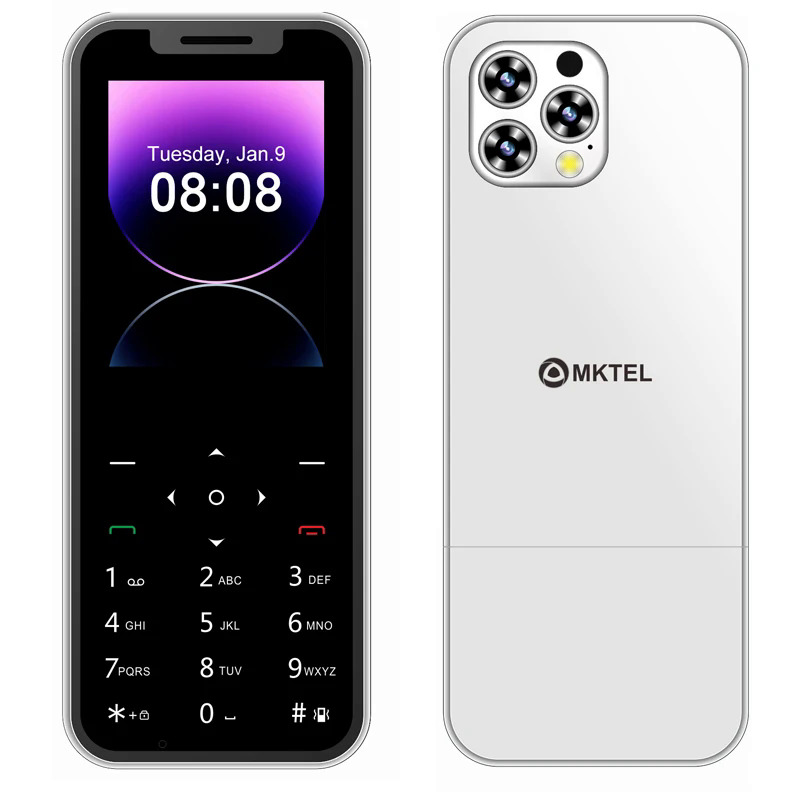 【Healer DingD】 MKTEL 14 PRO MAX Feature Phone Four Sim Card Standby 2.4" Screen 1100mAh Battery ...