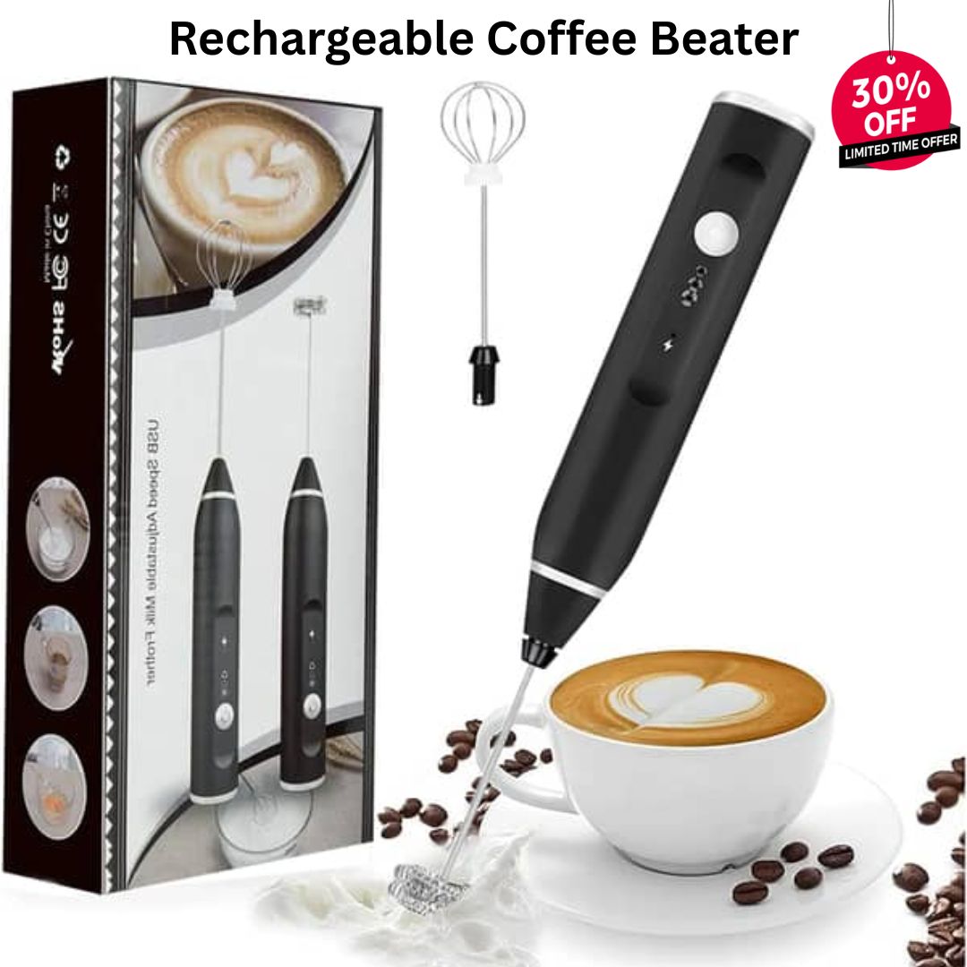 Coffee Beater - Egg Beater - 2 in 1 Coffee Maker - Milk Frother ...