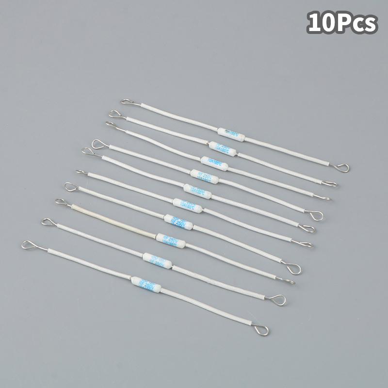 10Pc RF250V 10A 185 degree Thermal Cutoff RF 250V Ceramic Temperature ...