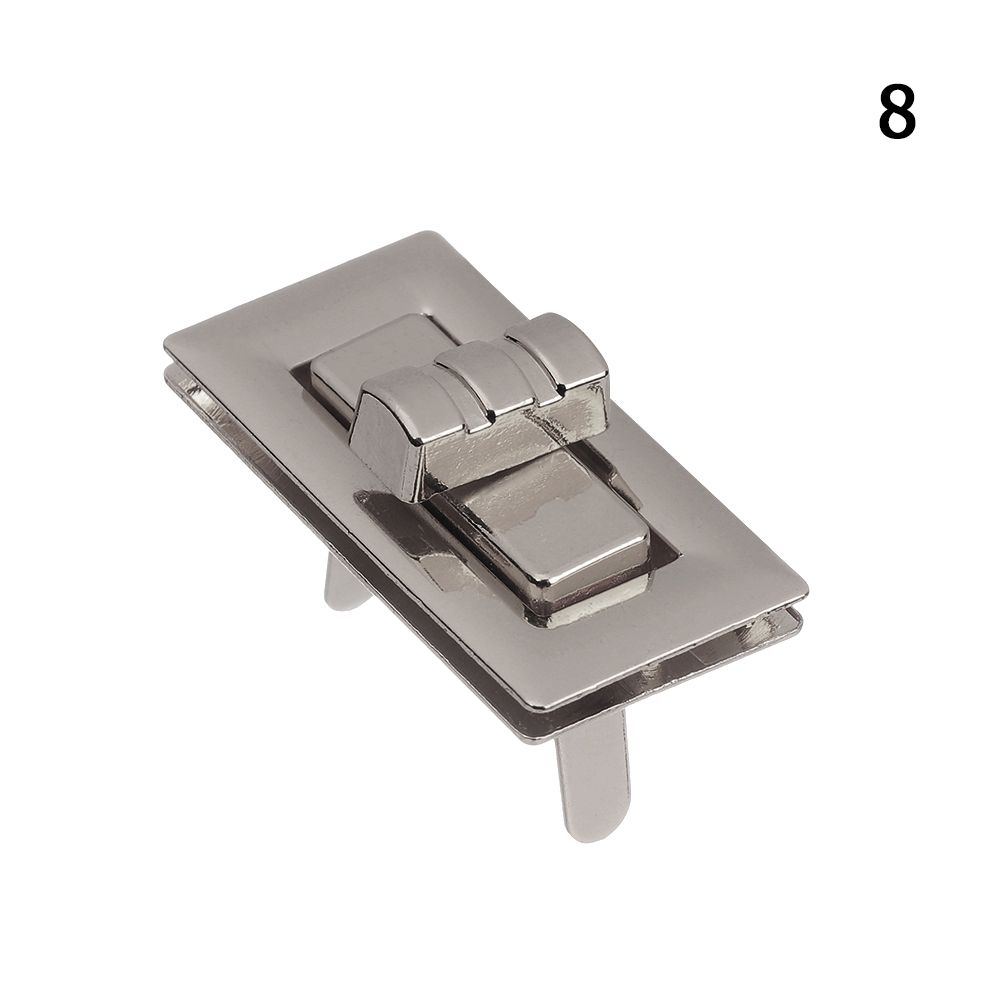 Hardware Closure Bag Parts Accessories Bag Buckle Turn Lock DIY Handbag ...