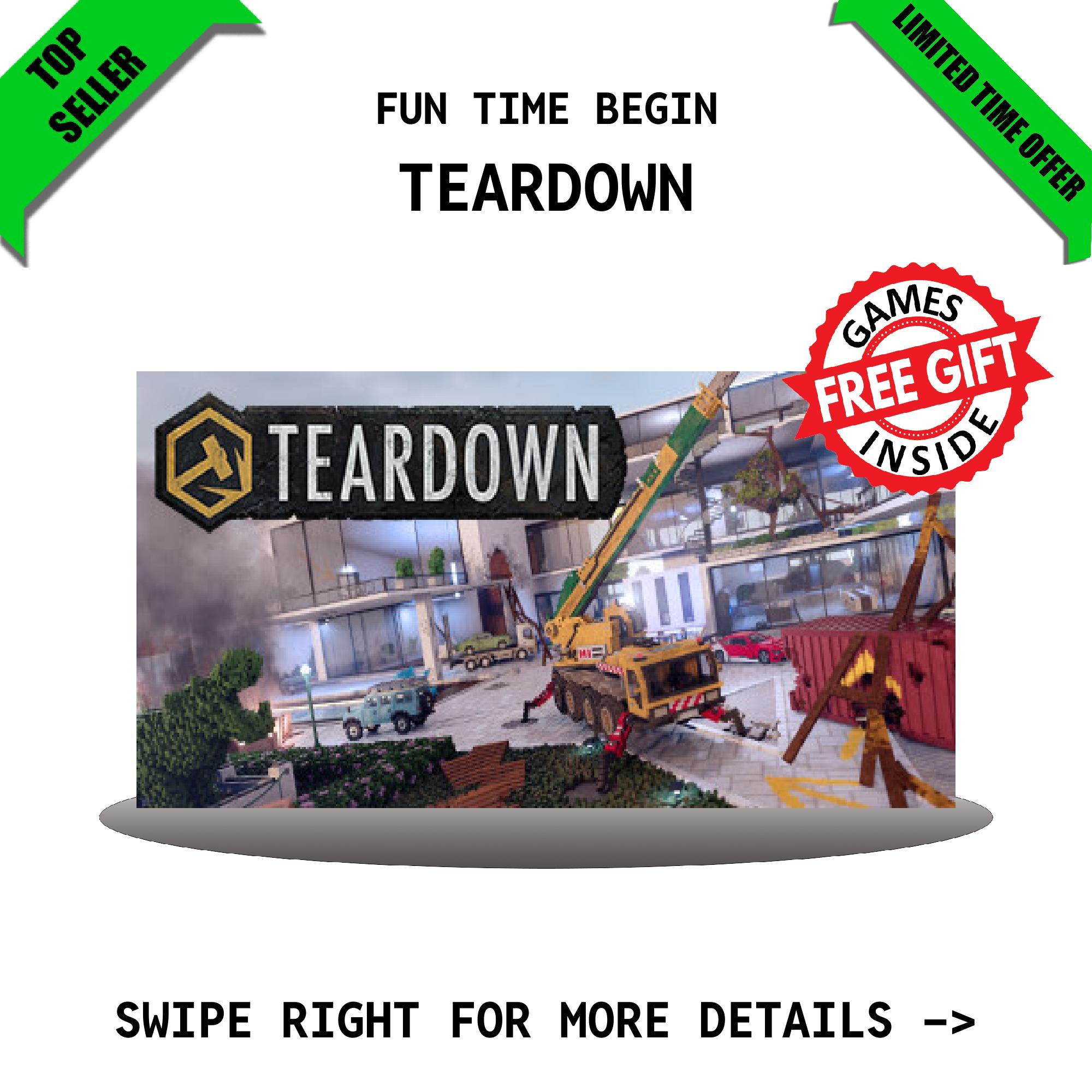 TEARDOWN - Game for PC - with installation guide - GoogleDrive ...