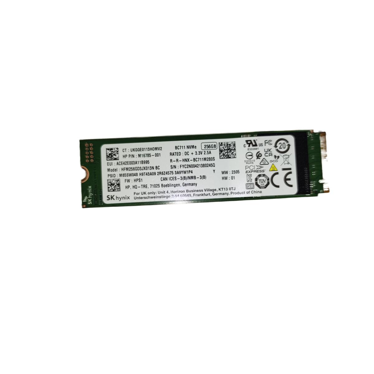 Skhynix 256GB M.2 Nvme SSD For Laptop And Pc Gaming Rendering Normal ...