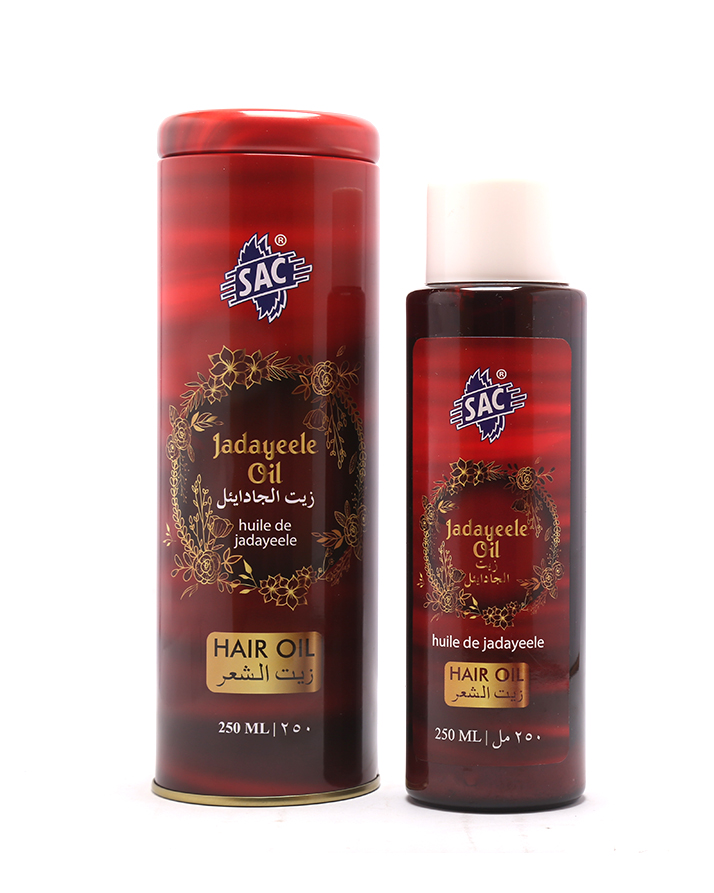 SAC Hair Oil Jadayel 250ml - Hair Fall Control - Hair Greying Control ...